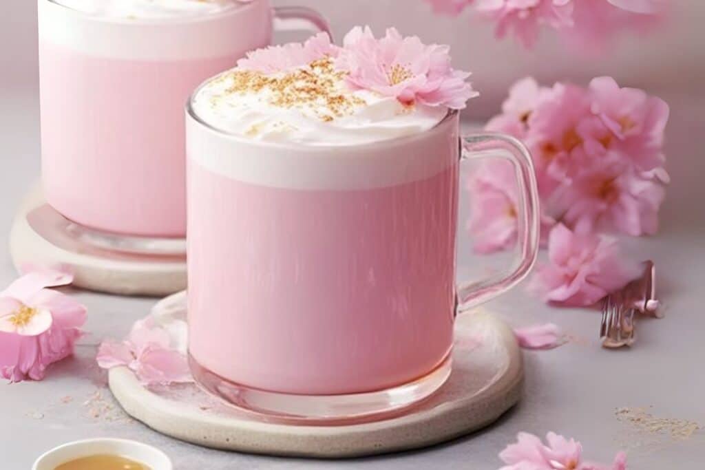 Sakura Latte | JustWorthi
