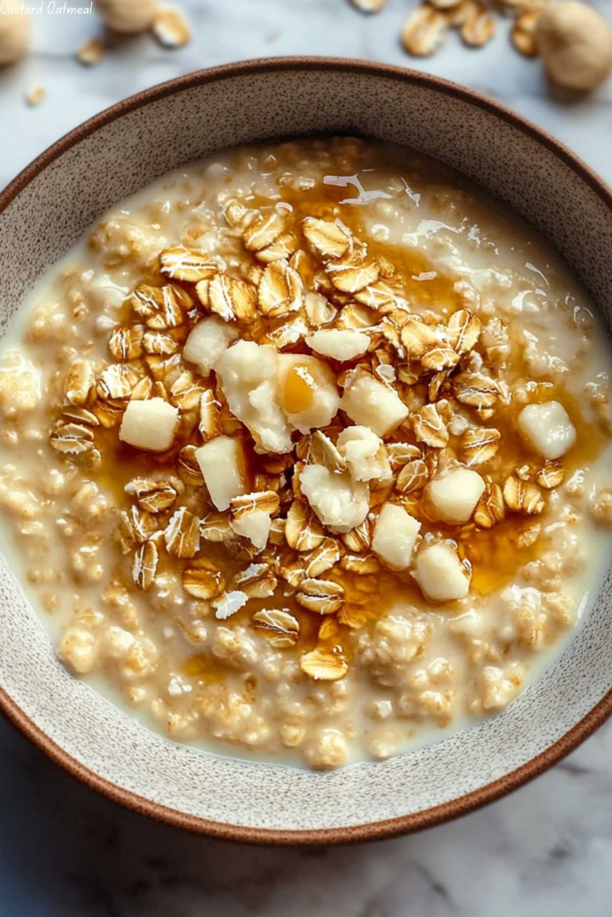 Custard Oatmeal | JustWorthi